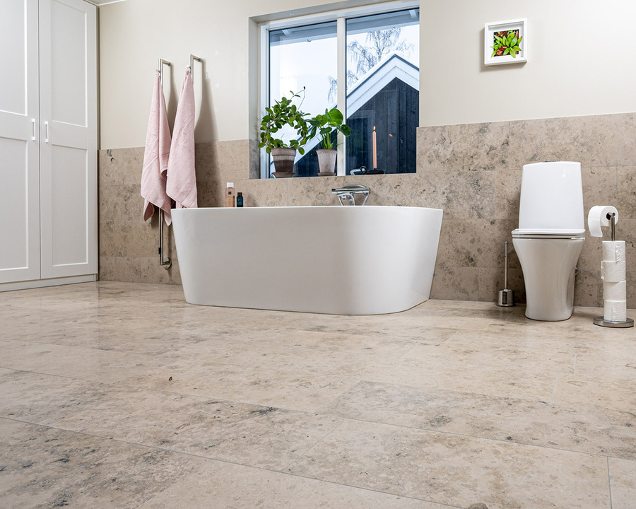 Kalksten jura badrum