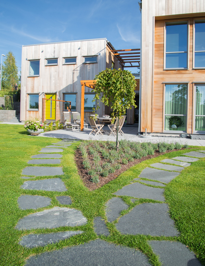 Skiffer Offerdal oregelbunden grå 2-4 cm | Handla hos Flisby