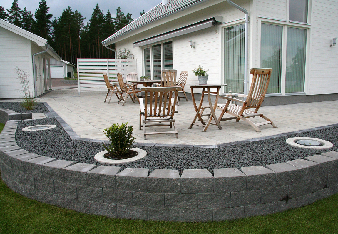 Garden Wall grå rak | Handla hos Flisby