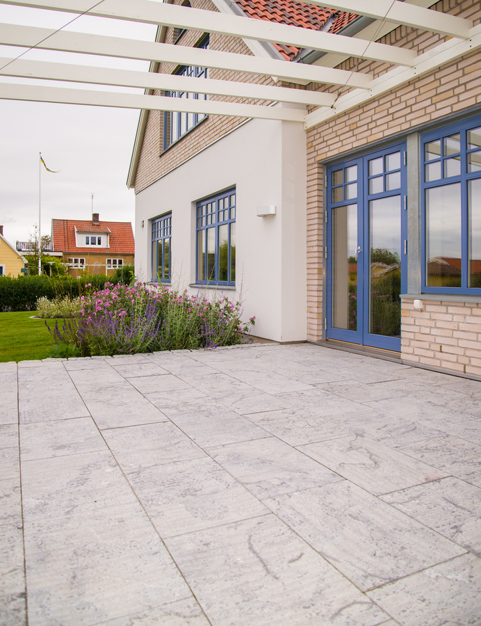 Kalksten borstad 60x40 cm | Handla hos Flisby