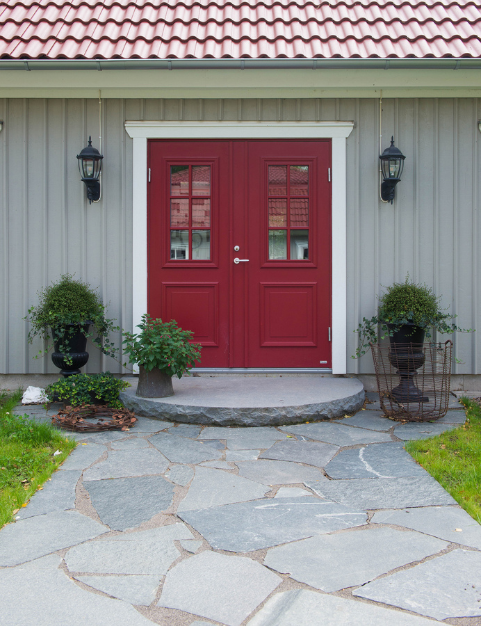 Skiffer Offerdal oregelbunden grå 2-4 cm | Handla hos Flisby