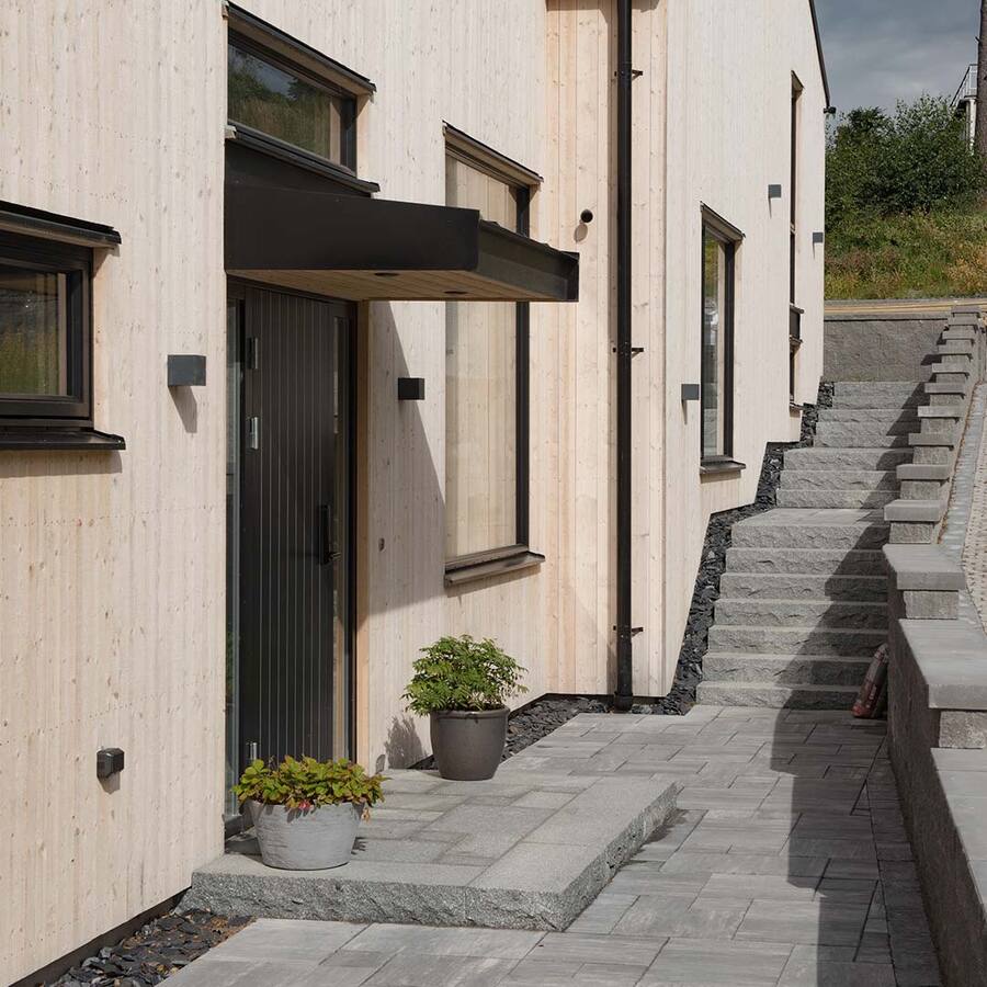 Inbjudande entré med City stormix