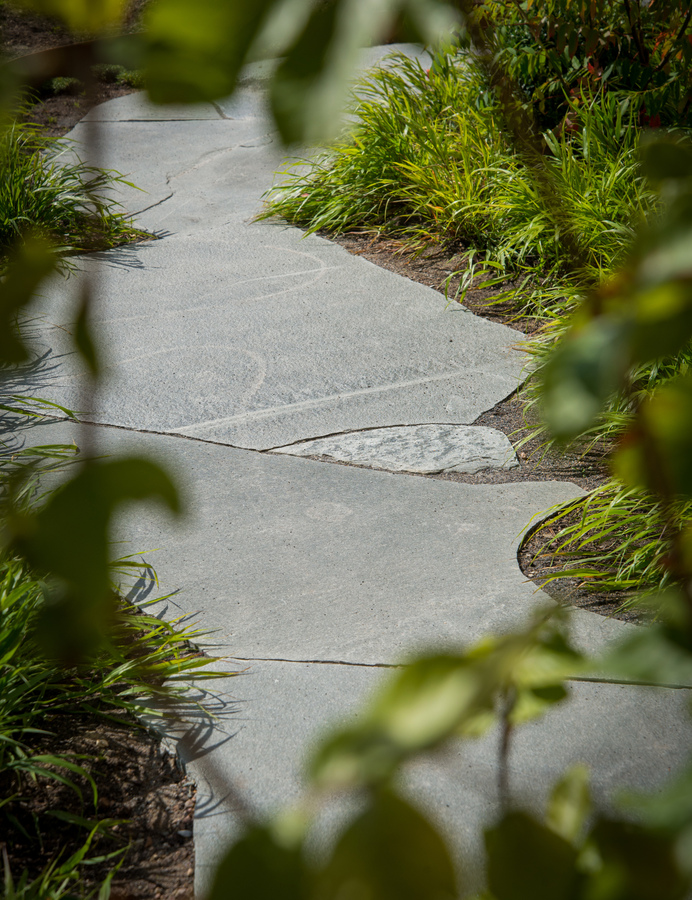 Skiffer Offerdal oregelbunden grå maxi 2-4 cm | Flisby