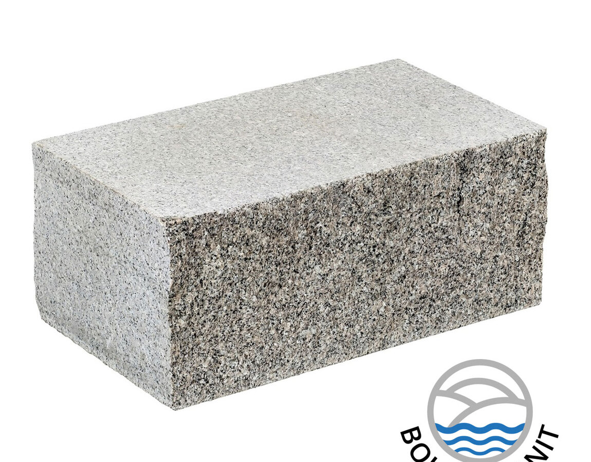 Granit Bohus plockmur grå 35x20x15 cm | Handla hos Flisby