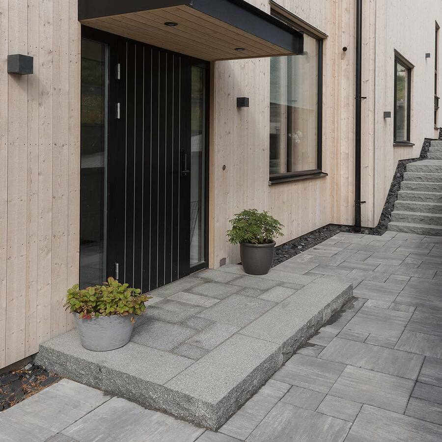 Inbjudande entré med City stormix