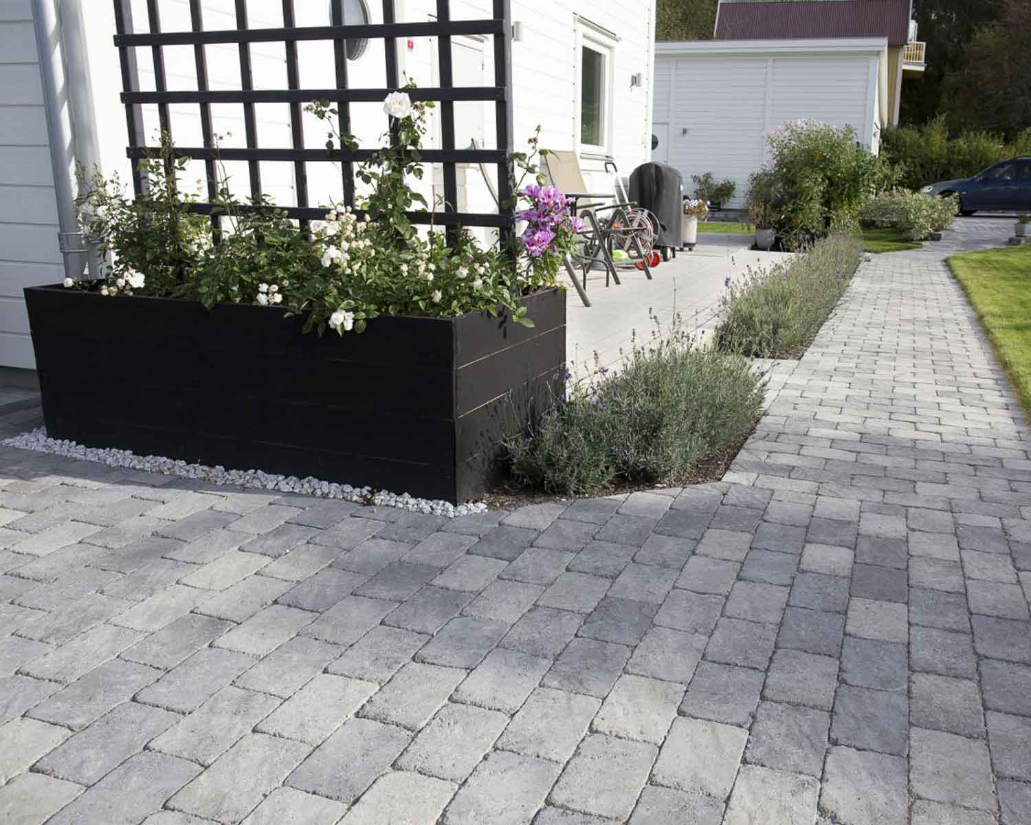 Marksten Troja antik grågrafit 21x14x5 cm | Handla hos Flisby