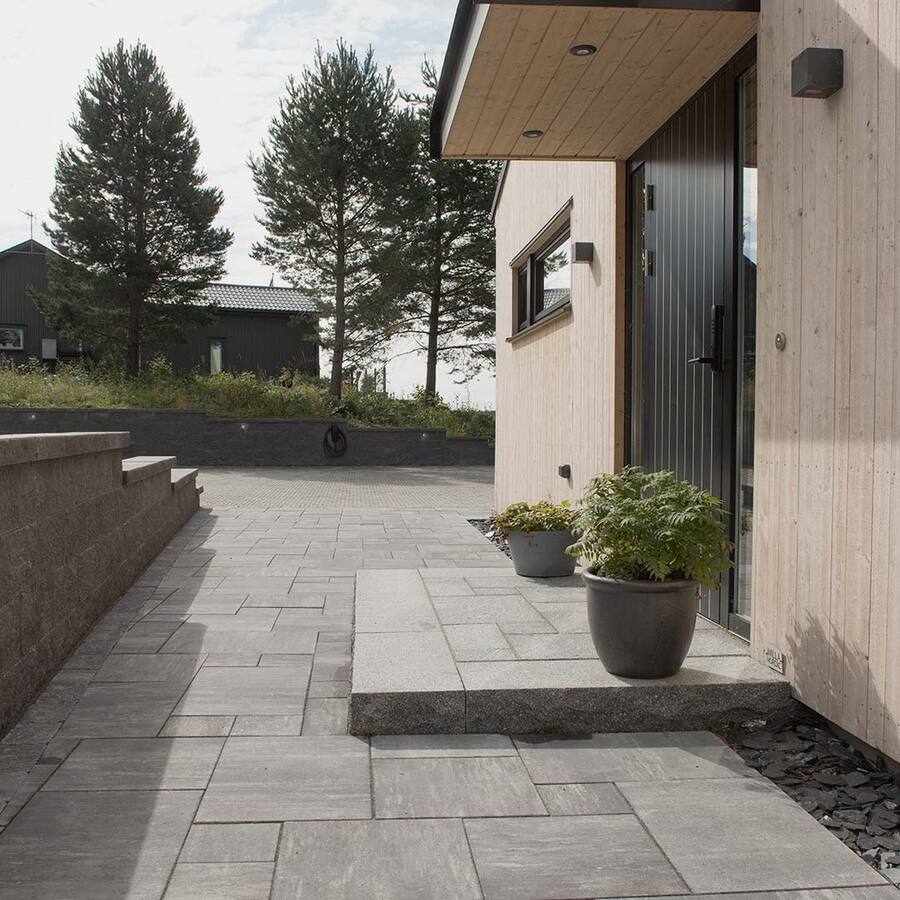 Inbjudande entré med City stormix