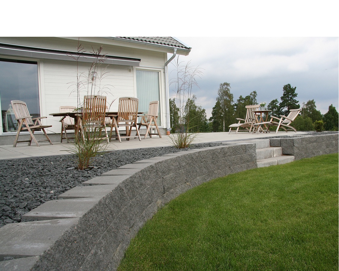 Garden Wall grå rak | Handla hos Flisby